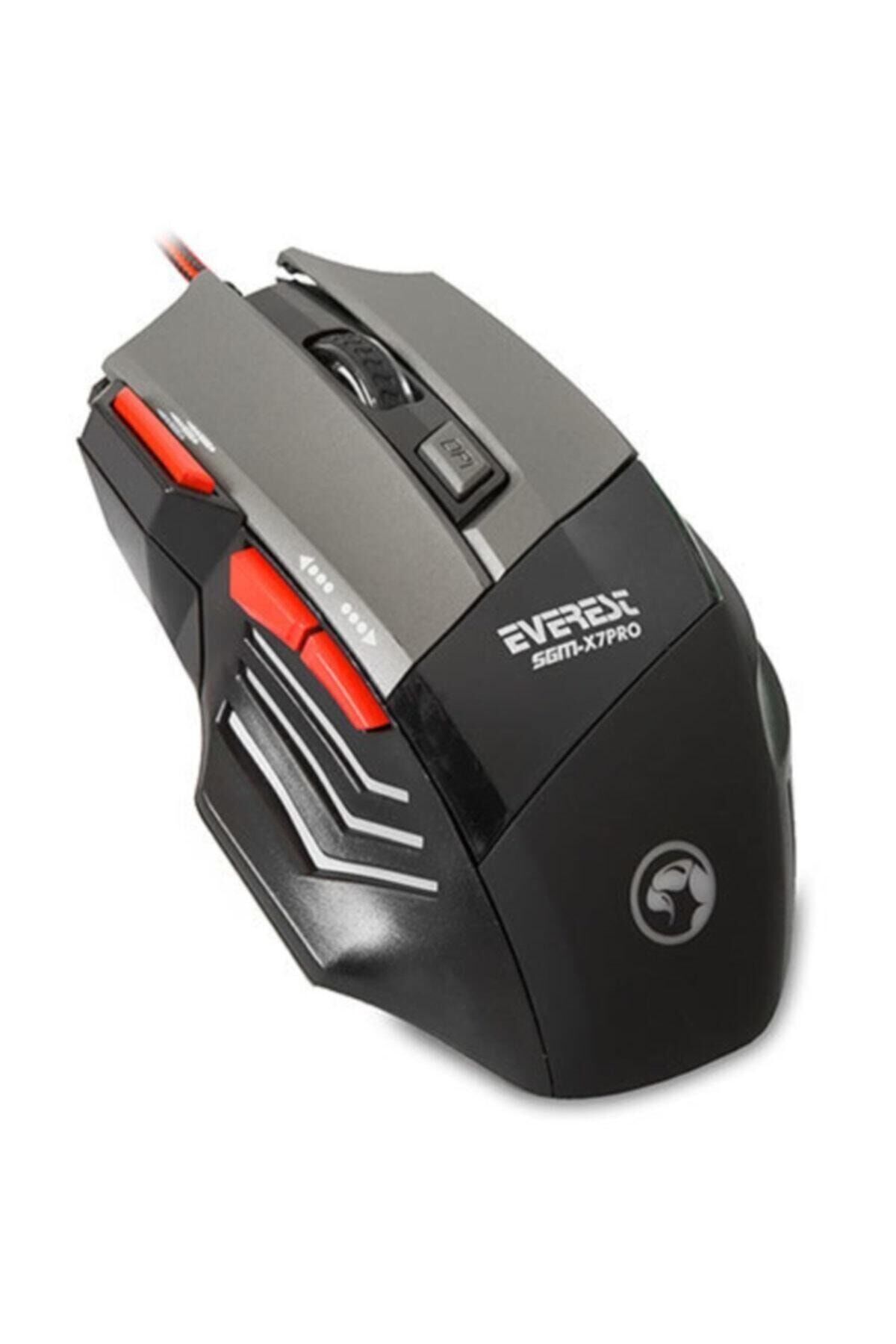 EVEREST SGM-X7 PRO SİYAH OYUNCU MOUSE | EVEREST | | Mouse